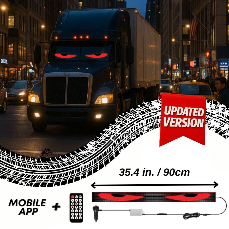 LED Windshield Eyes For Car And Truck – Throttle Tiger UK