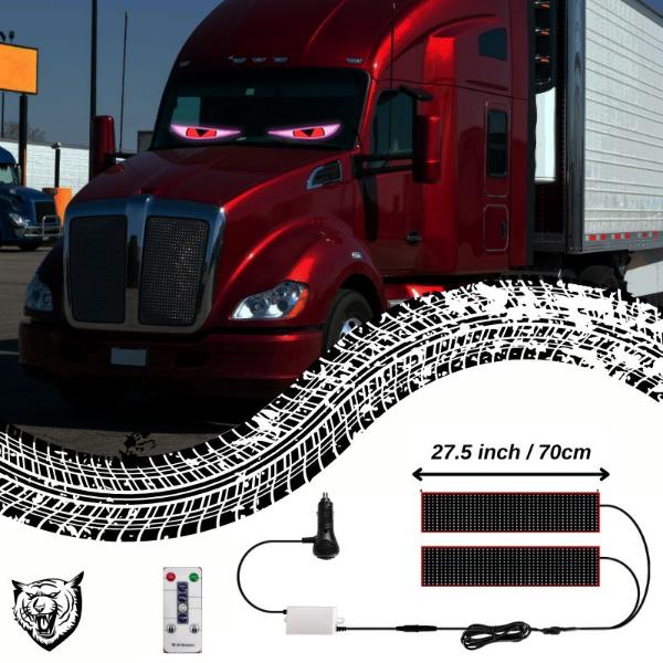 LED Windshield Eyes For Car And Truck – Throttle Tiger UK