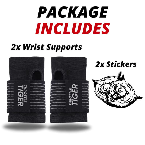 Motorcycle Wrist Support - Ride Without Wrist Pain – Throttle Tiger UK